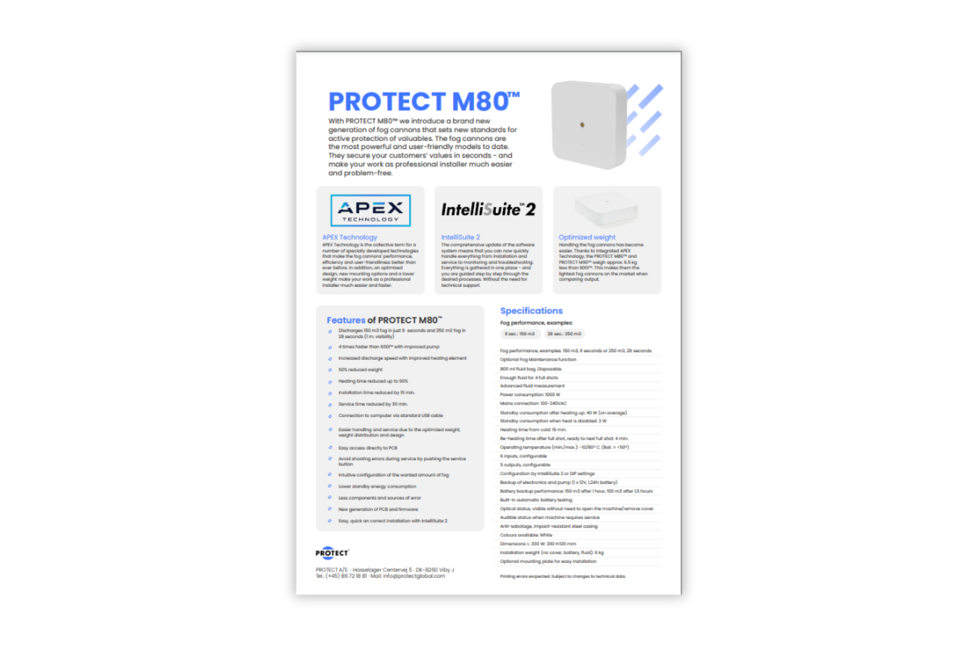 PROTECT M80 Datasheet - PROTECT Download Center