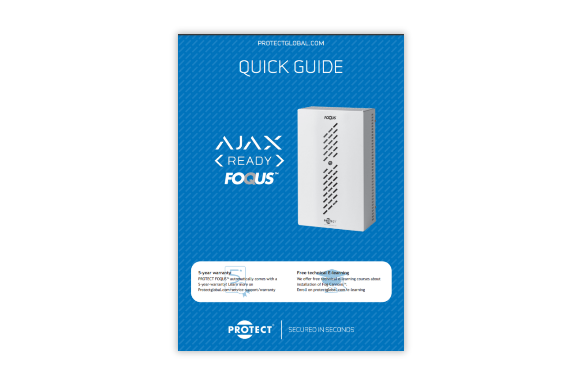 Quick Guide, Ajax Ready FOQUS - PROTECT Download Center
