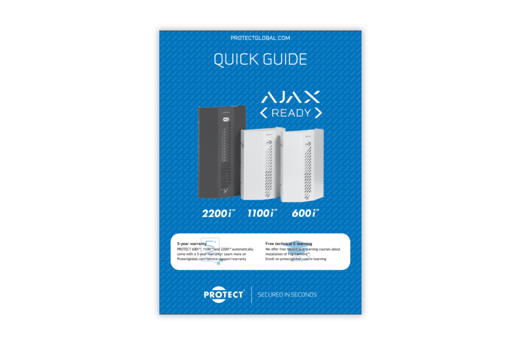 Quick Guide, Ajax Ready i-Series - PROTECT Download Center