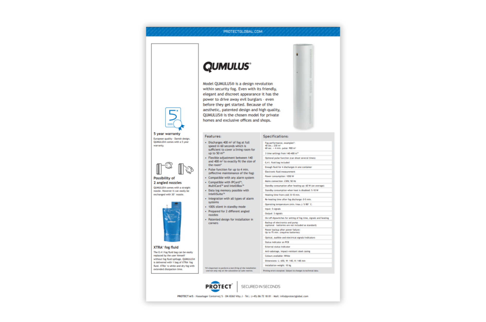 QUMULUS Datasheet - PROTECT Download Center