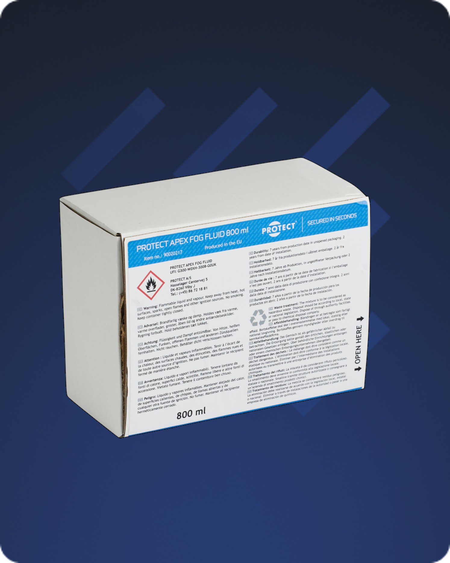 PROTECT APEX Fog fluid for PROTECT M80™/M90™
